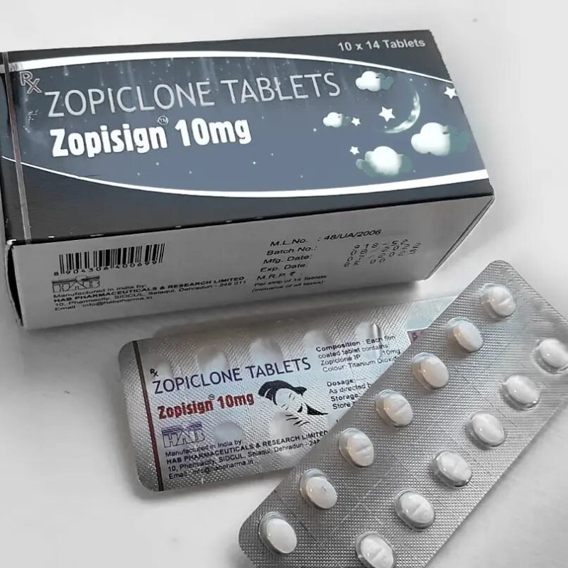 Buy Zopisign 10mg Online | Sleep Aid for Insomnia Relief